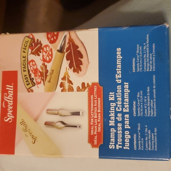 speedball | Office | New Speedball Stamp Making Kit | Poshmark
